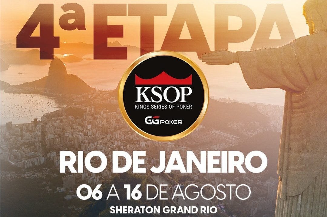 KSOP GGPoker 2025 – 4.ª Etapa | 6 al 16 de agosto – Río de Janeiro ...